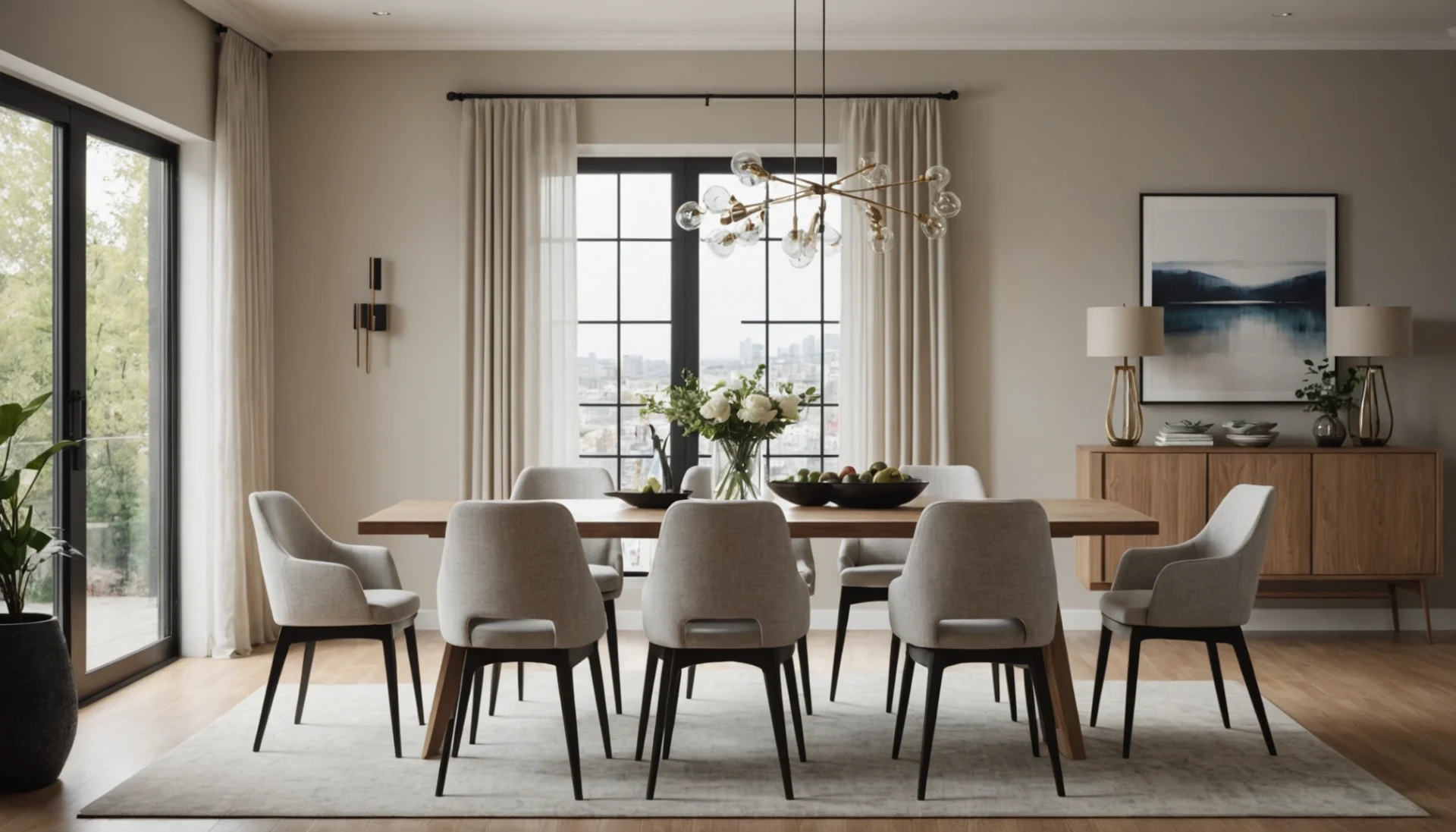 Chaises modernes pour table à manger : élégance et confort